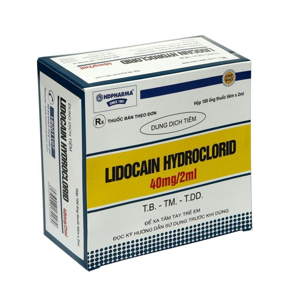 Công dụng thuốc Lidocain hydroclorid | Vinmec