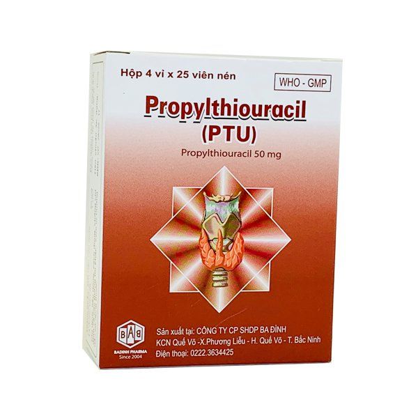 Lưu ý khi dùng thuốc propylthiouracil 50mg | Vinmec