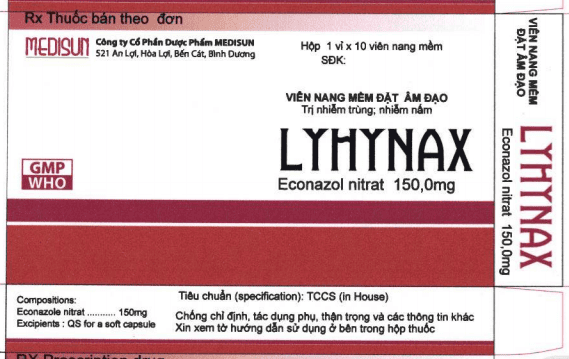 Công dụng thuốc Lyhynax | Vinmec