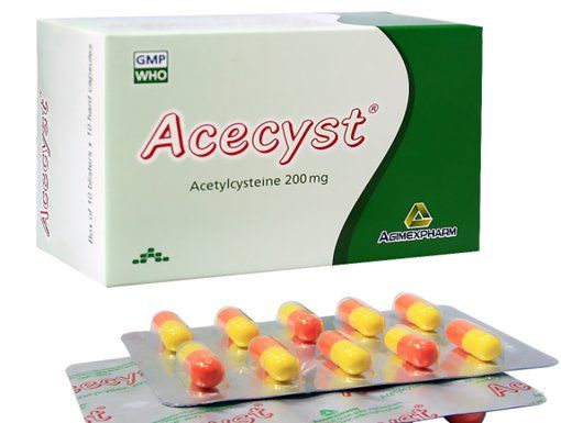 Công dụng thuốc Acecyst 200mg | Vinmec