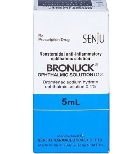 Công dụng thuốc Bronuck Ophthalmic Solution 0.1% | Vinmec