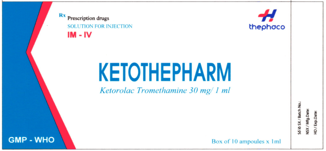 Công dụng thuốc Ketothepharm | Vinmec