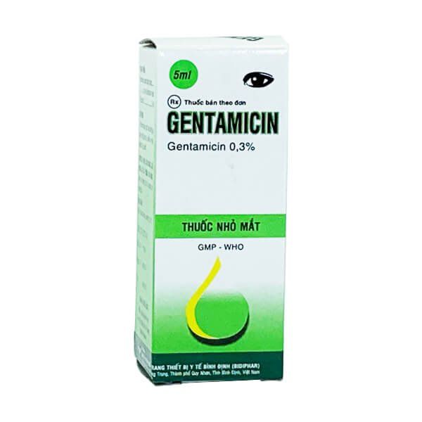 Công dụng thuốc Gentamicin 0,3% | Vinmec