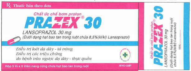 Công dụng thuốc Prazex 30 | Vinmec