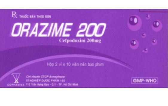 Công dụng thuốc Orazime 200 | Vinmec