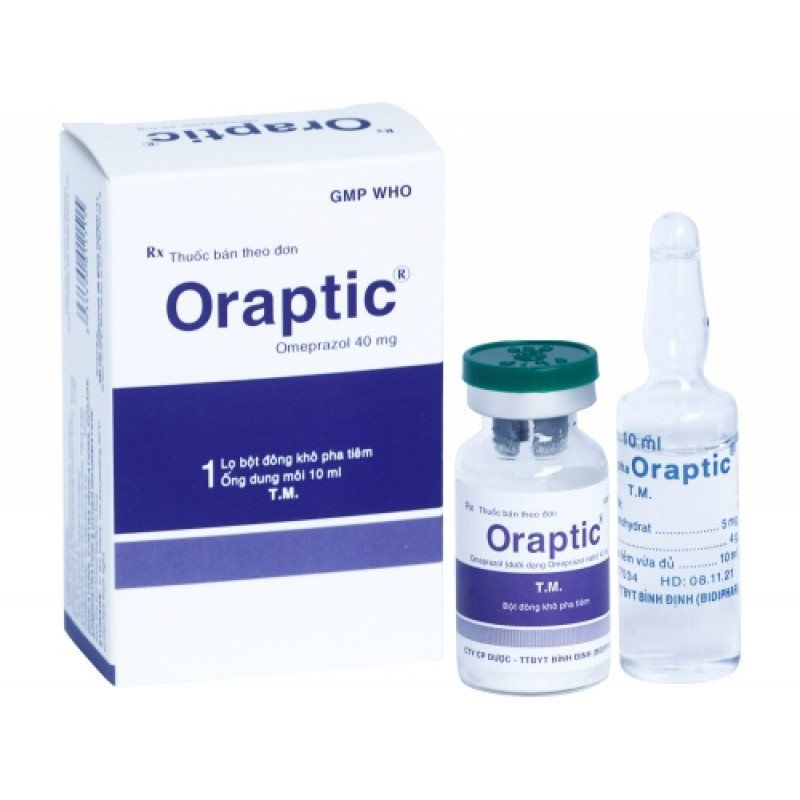 Lưu ý khi dùng thuốc Oraptic 40mg | Vinmec