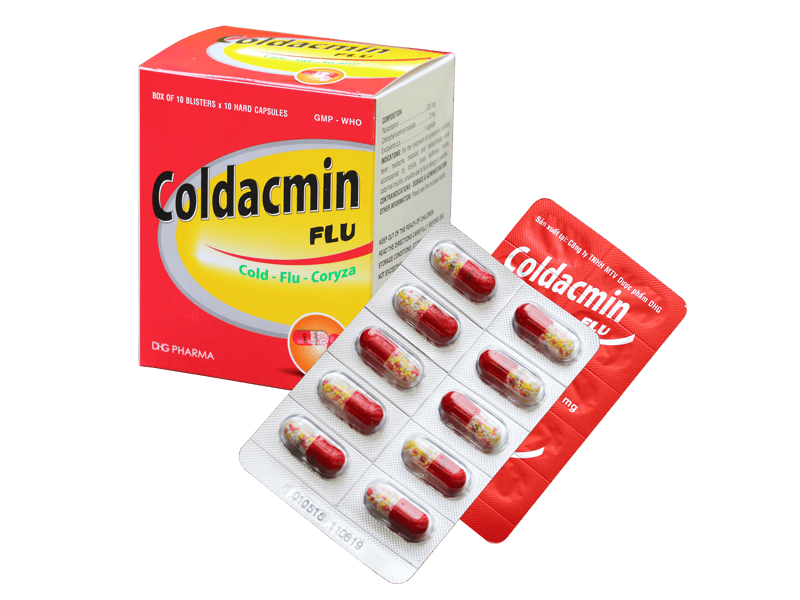 Lưu ý khi dùng thuốc Coldacmin Flu | Vinmec