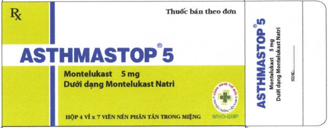 Công dụng thuốc Asthmastop 5 | Vinmec