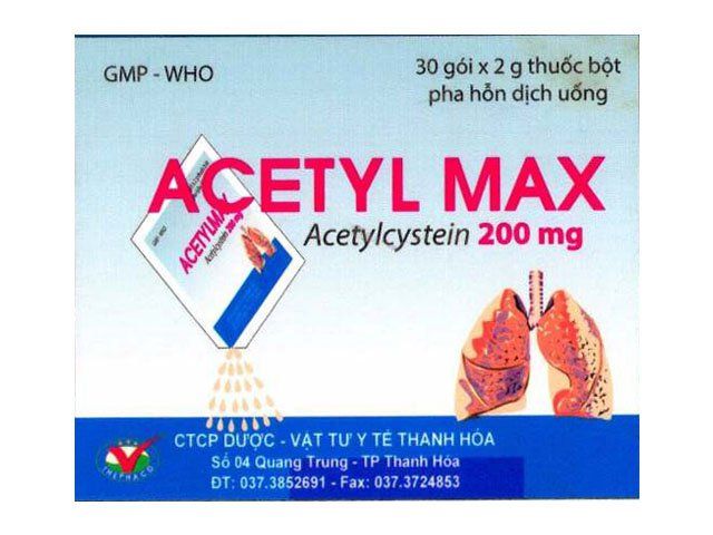 Công dụng thuốc Acetyl Max | Vinmec
