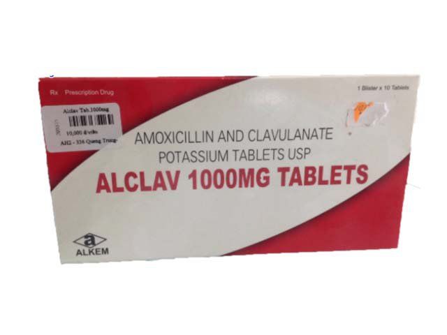 Công dụng thuốc Alclav 1000mg | Vinmec