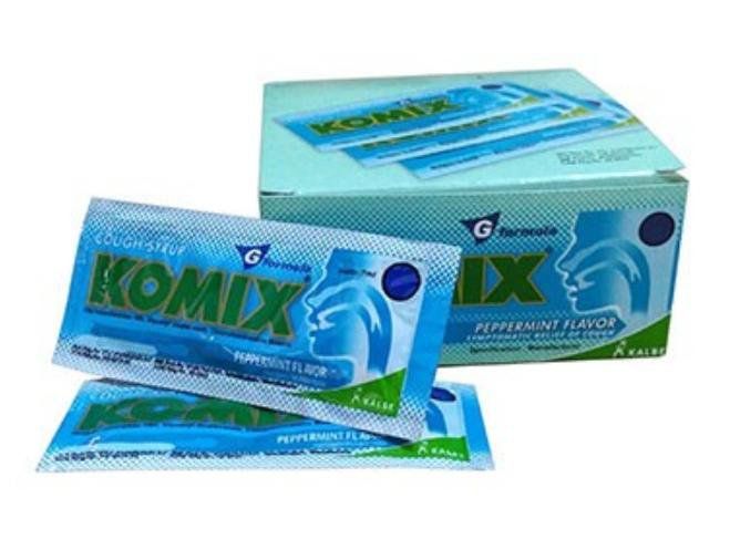 Công dụng thuốc Komix Peppermint Flavour | Vinmec