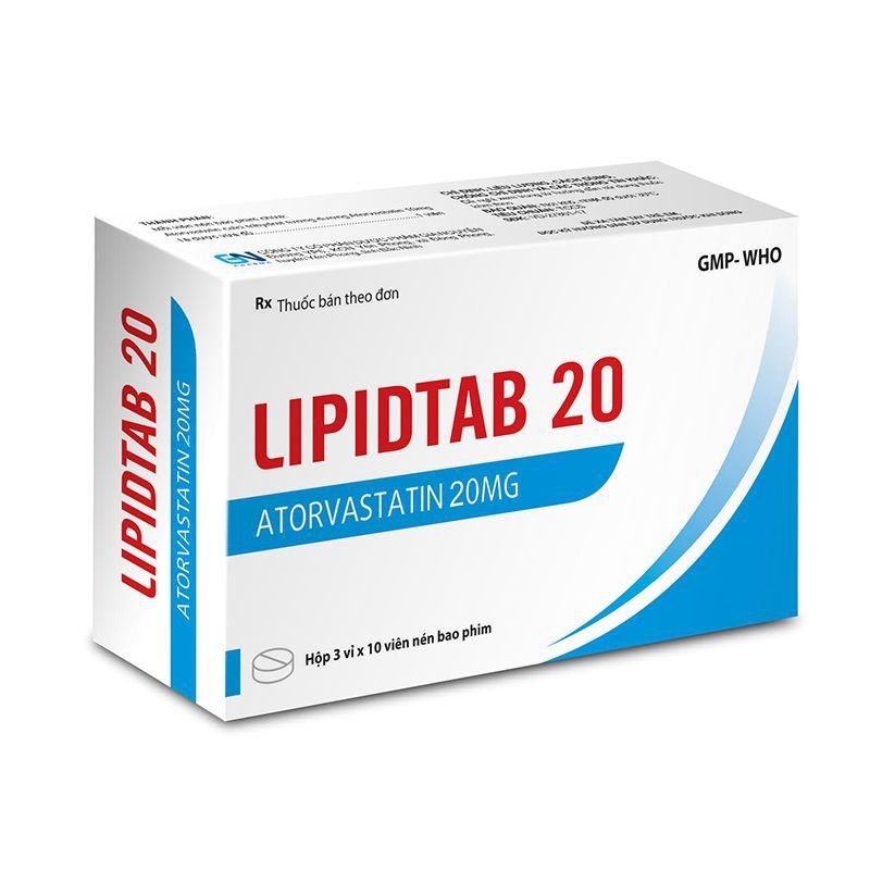 Công dụng thuốc Lipidtab 20 | Vinmec