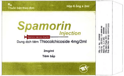 Công dụng thuốc Spamorin 4mg | Vinmec