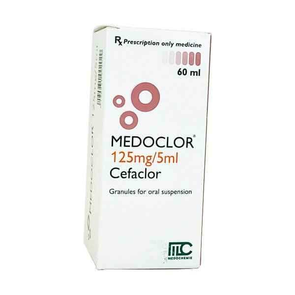 Tác dụng của thuốc Medoclor 125mg/5ml | Vinmec