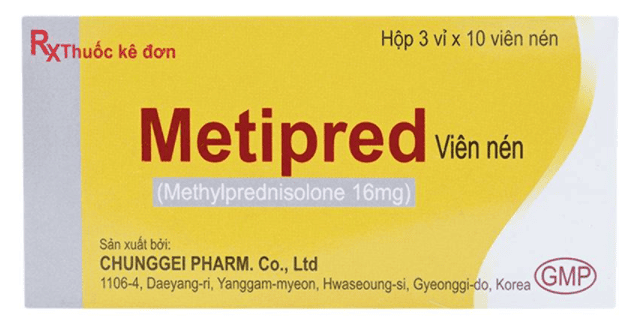 Công dụng thuốc Metipred | Vinmec