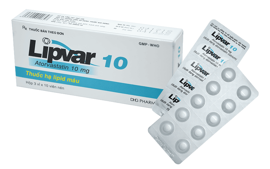 Công dụng thuốc Lipvar 10 | Vinmec