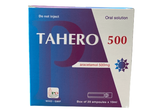 Công dụng thuốc Tahero 500 | Vinmec