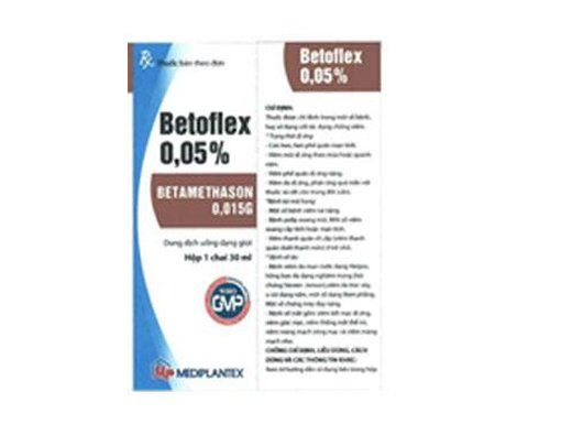 Công dụng thuốc Betoflex 0,05% | Vinmec