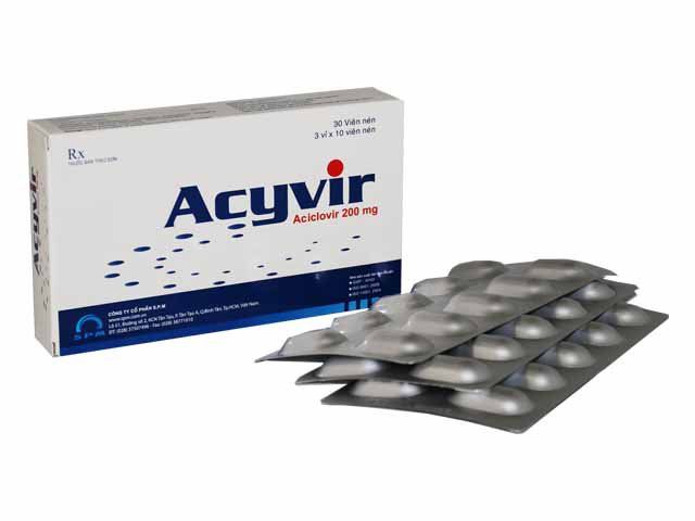 Công dụng thuốc Acyvir | Vinmec