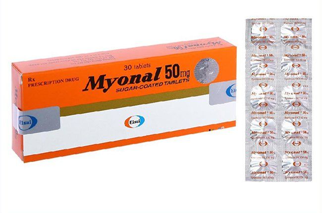 Các tác dụng phụ của thuốc Myonal | Vinmec