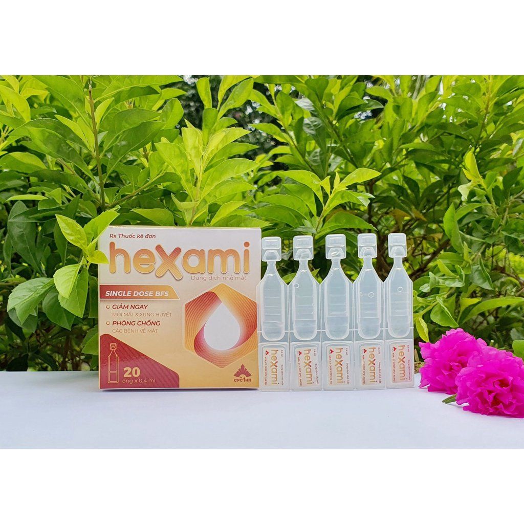 Tác dụng thuốc nhỏ mắt Hexami | Vinmec