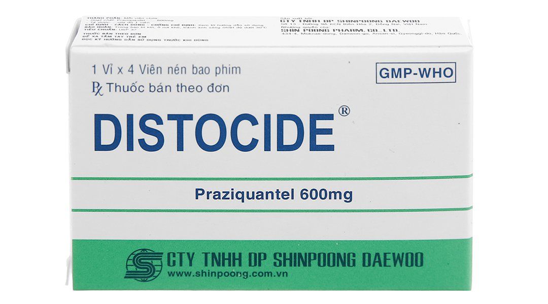 Tác dụng của thuốc Distocide 600 mg | Vinmec