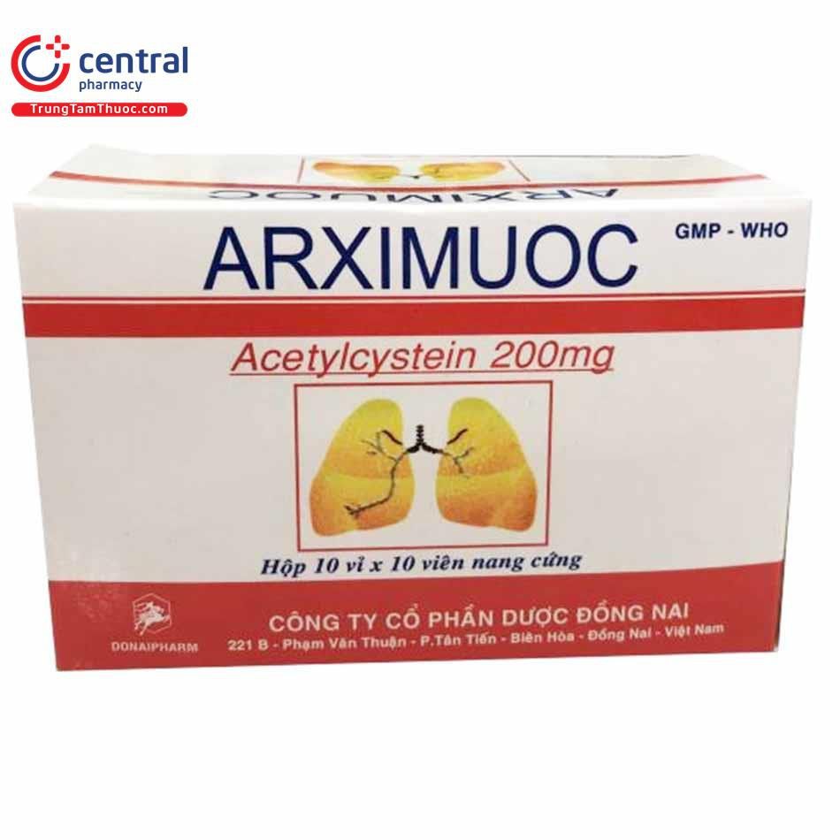 Công dụng thuốc Arximuoc | Vinmec