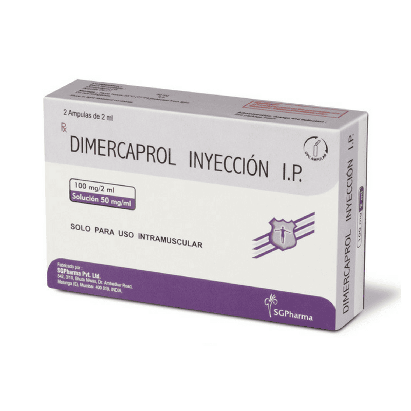 Tác dụng của thuốc Dimercaprol | Vinmec