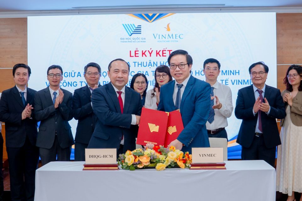 Vinmec và Đại học Quốc gia TP Hồ Chí Minh hợp tác chiến lược: Hợp lực ...