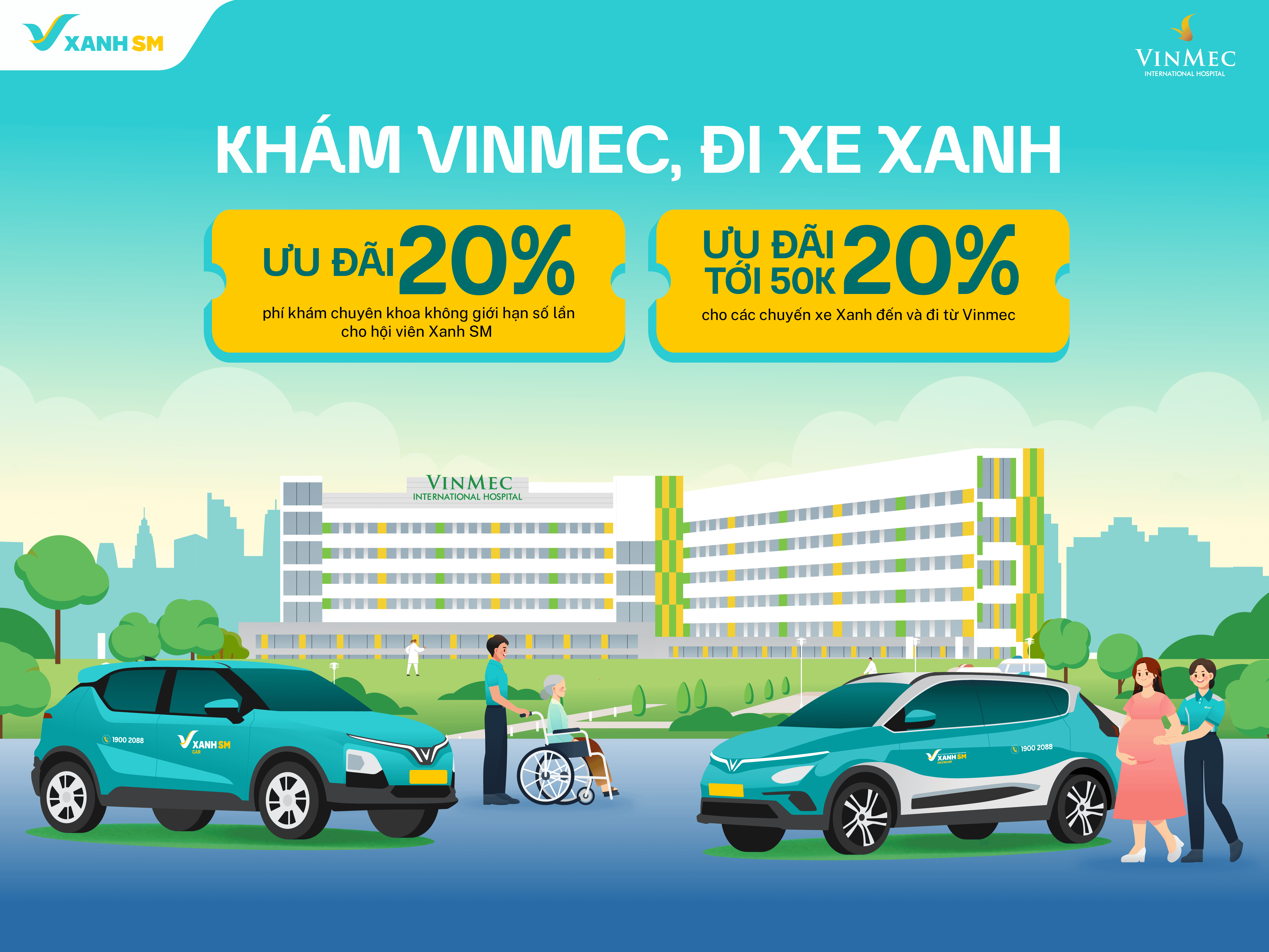 ƯU ĐÃI TỪ VINMEC & XANHSM | Vinmec